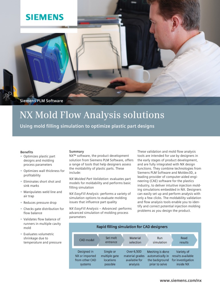 Siemens PLM NX Mold Flow Analysis Solutions Fs Y7 | PDF | Simulation ...