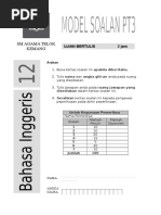 PT3 English Paper 1 | PDF | Leisure | Sports