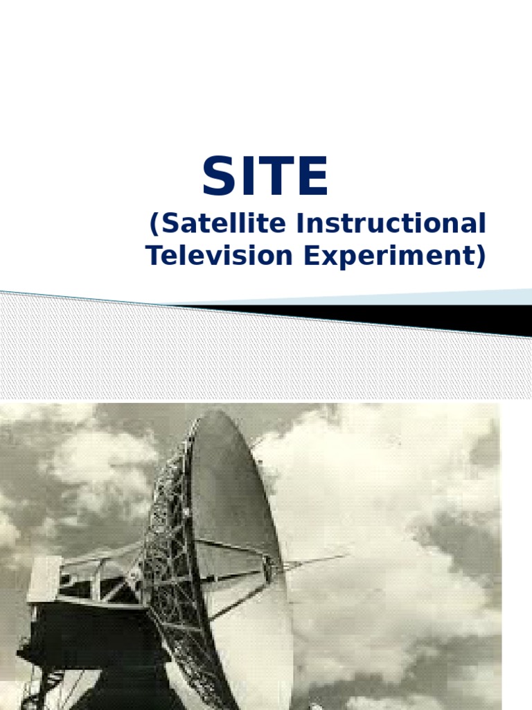 Satellite Instructional Television Experiment | PDF | Evaluation ...