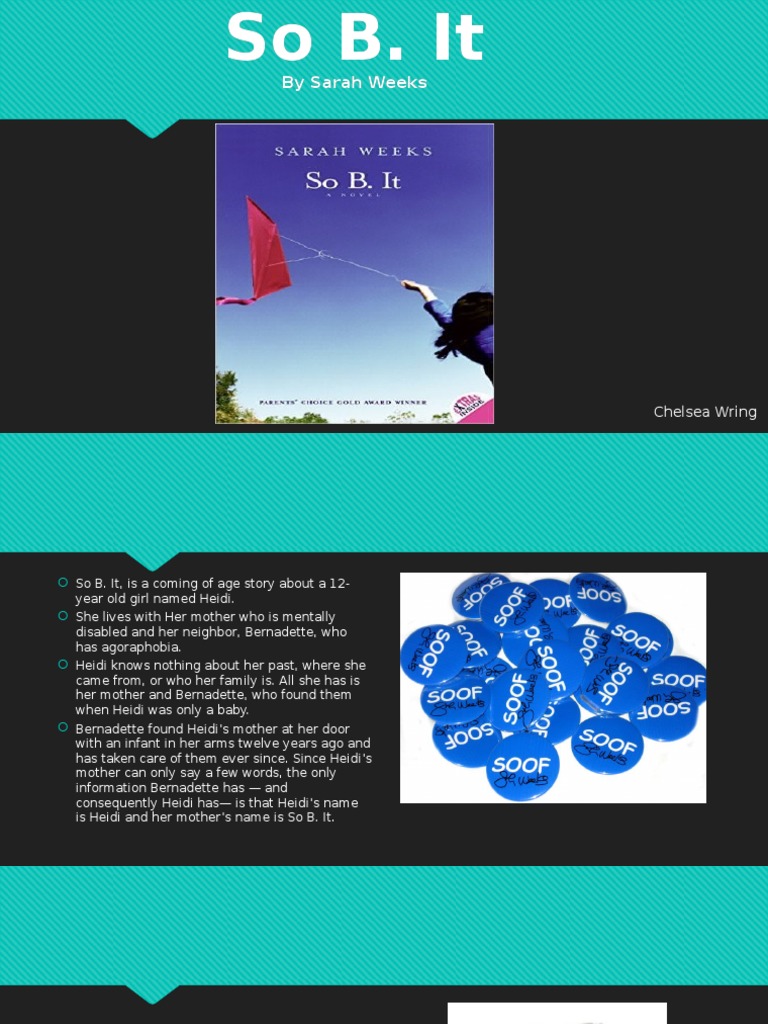 Heidi's Journey in So B. It | PDF