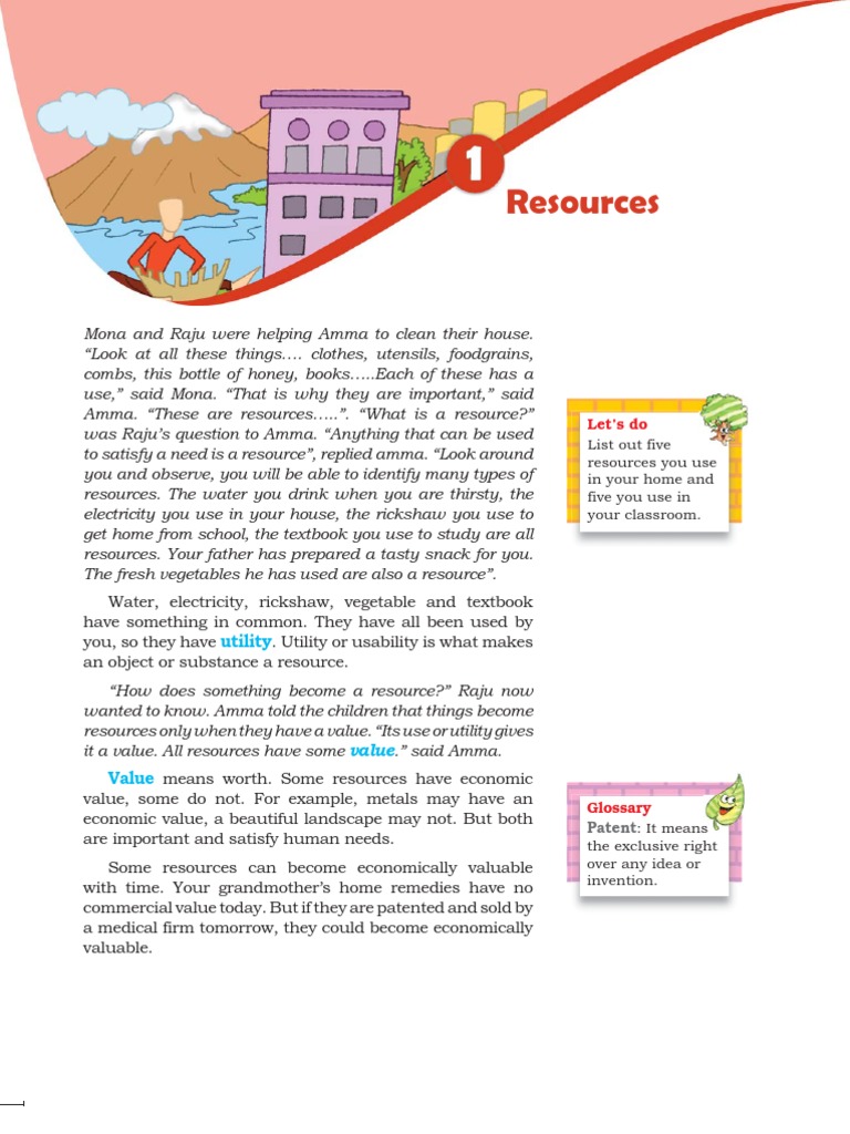 Understanding Human-Made Resources | PDF | Resource | Renewable Resources