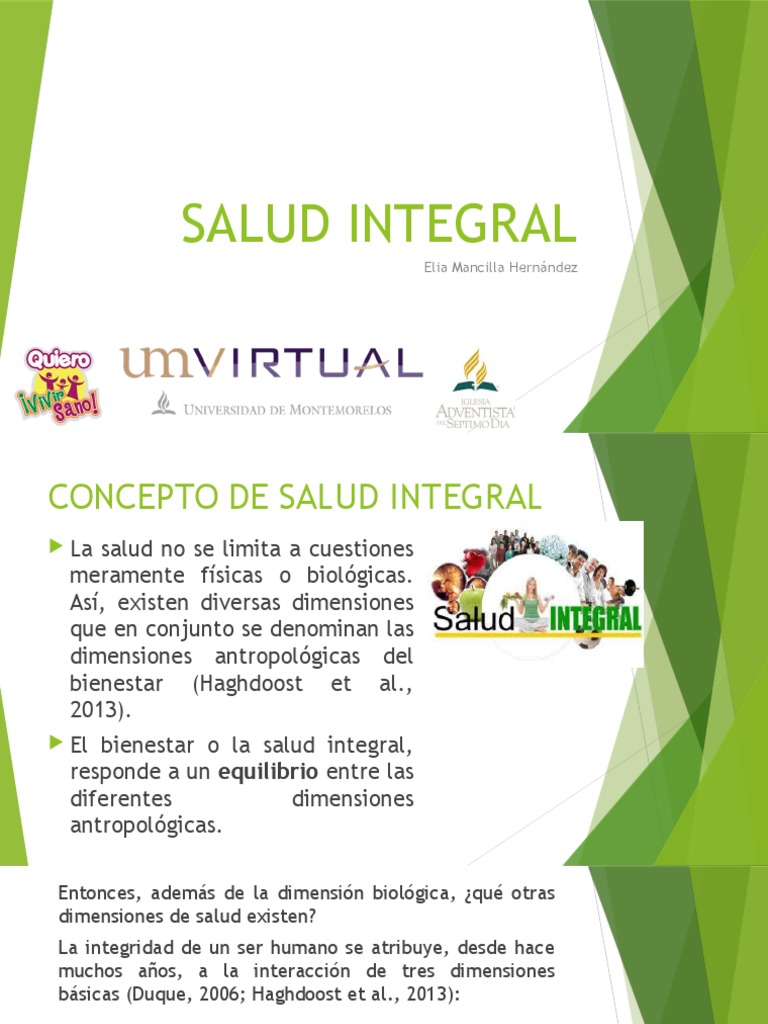 Dimensiones de la salud integral y consejos prácticos para ...
