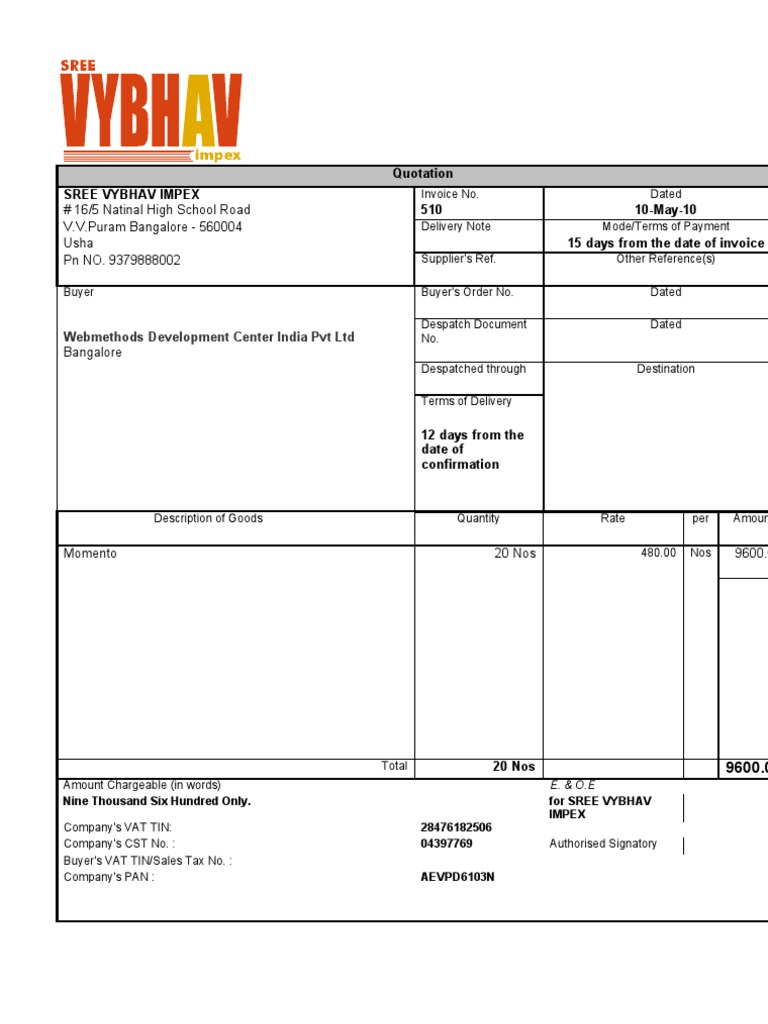 Usha Letter Head Curved | PDF