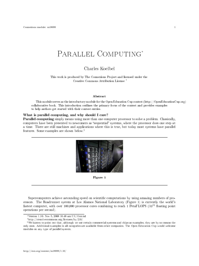 Parallel Computing: Charles Koelbel | PDF | Parallel Computing ...