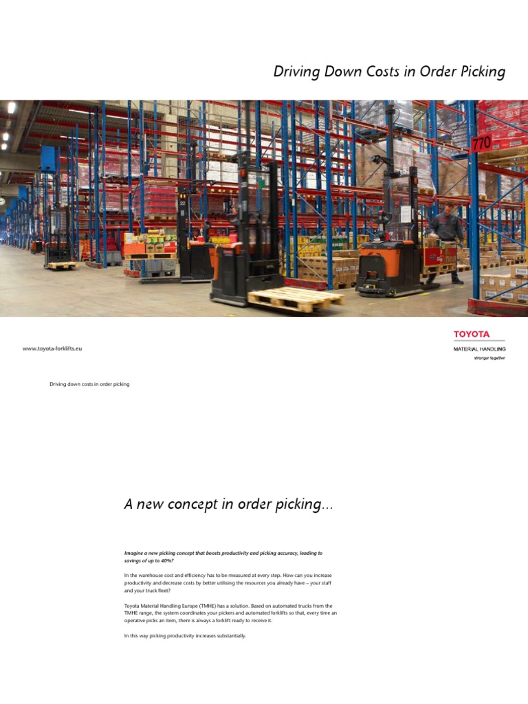 Order Picking Automation Solutions | PDF