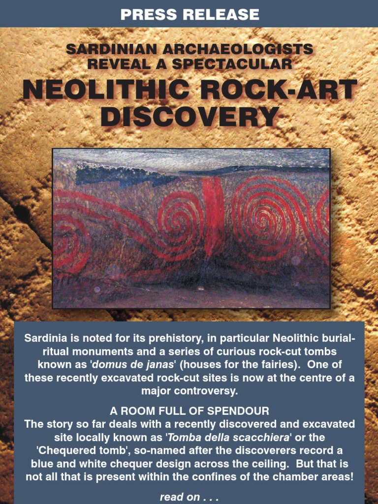 Neolithic Rock Art Discovery in Sardinia | PDF | Archaeology | Rock Art