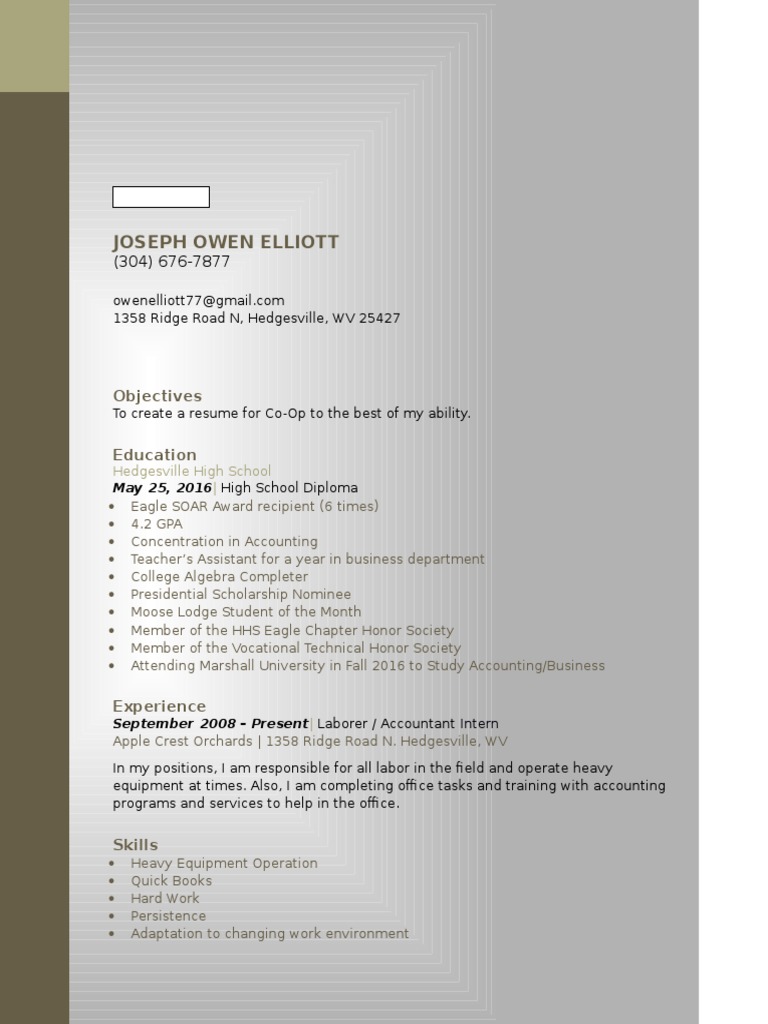 Tyler Pauley's Resume Overview | PDF | Career & Growth | Finance ...
