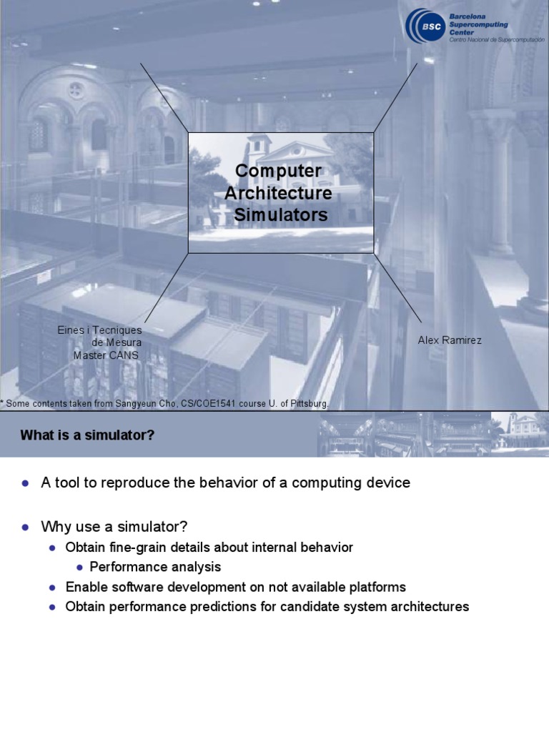 Simulation Techniques | PDF | Cpu Cache | Parallel Computing