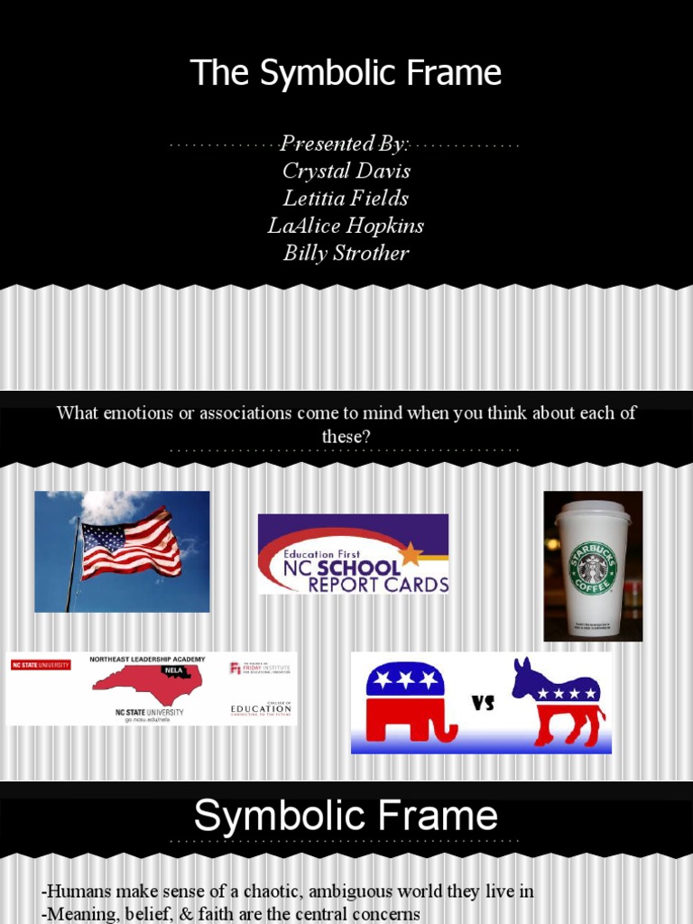 The Symbolic Frame | PDF | Rituals | Psychological Concepts