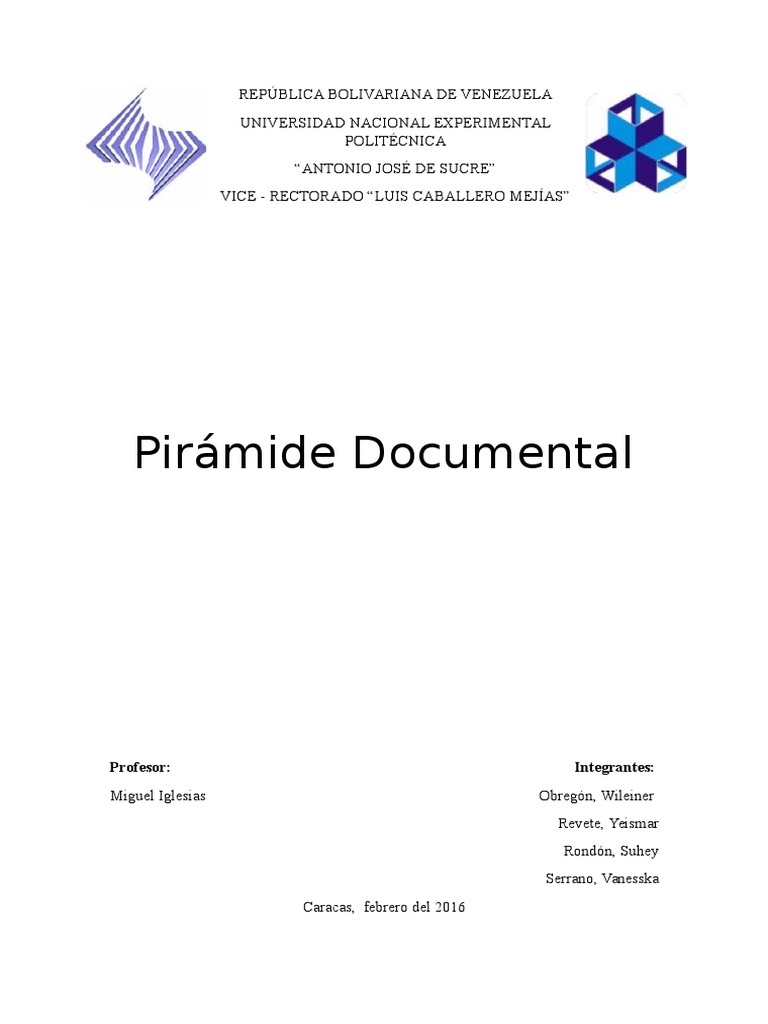 Pirámide Documental en ISO 9001:2015 | PDF | Gestión de la calidad ...