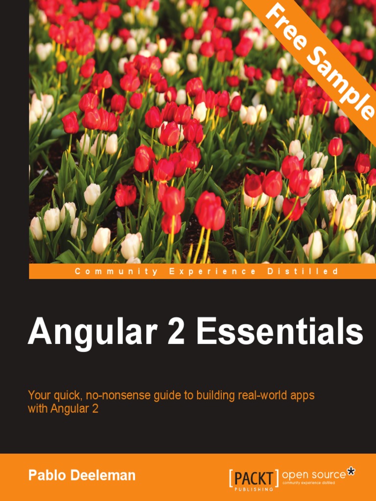 Angular 2 Essentials Sample Chapter Pdf Java Script Html