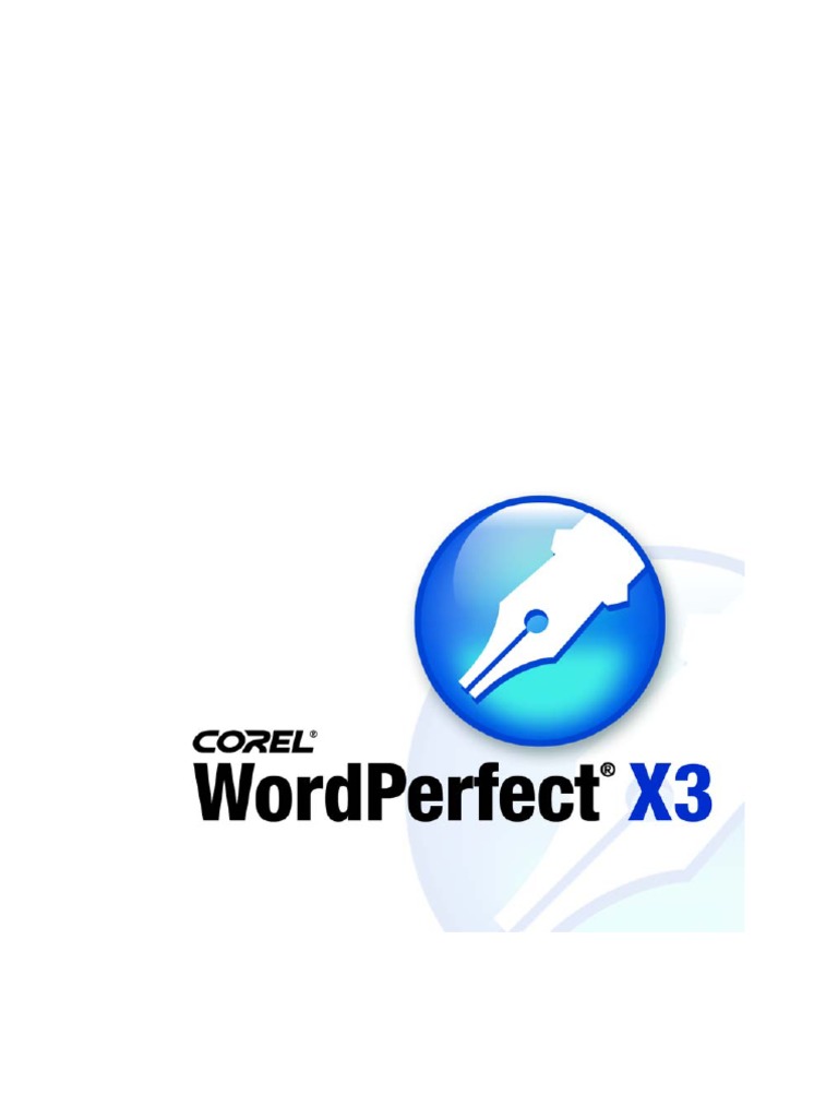 WordPerfect X3 Manual | PDF | Microsoft Word | File Format