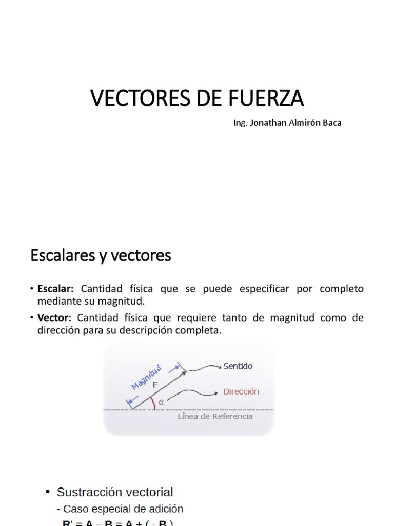 Capítulo 2-Vectores Fuerza | PDF