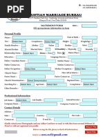 Indian Marriage Biodata Format With Photo | PDF | Human Communication ...