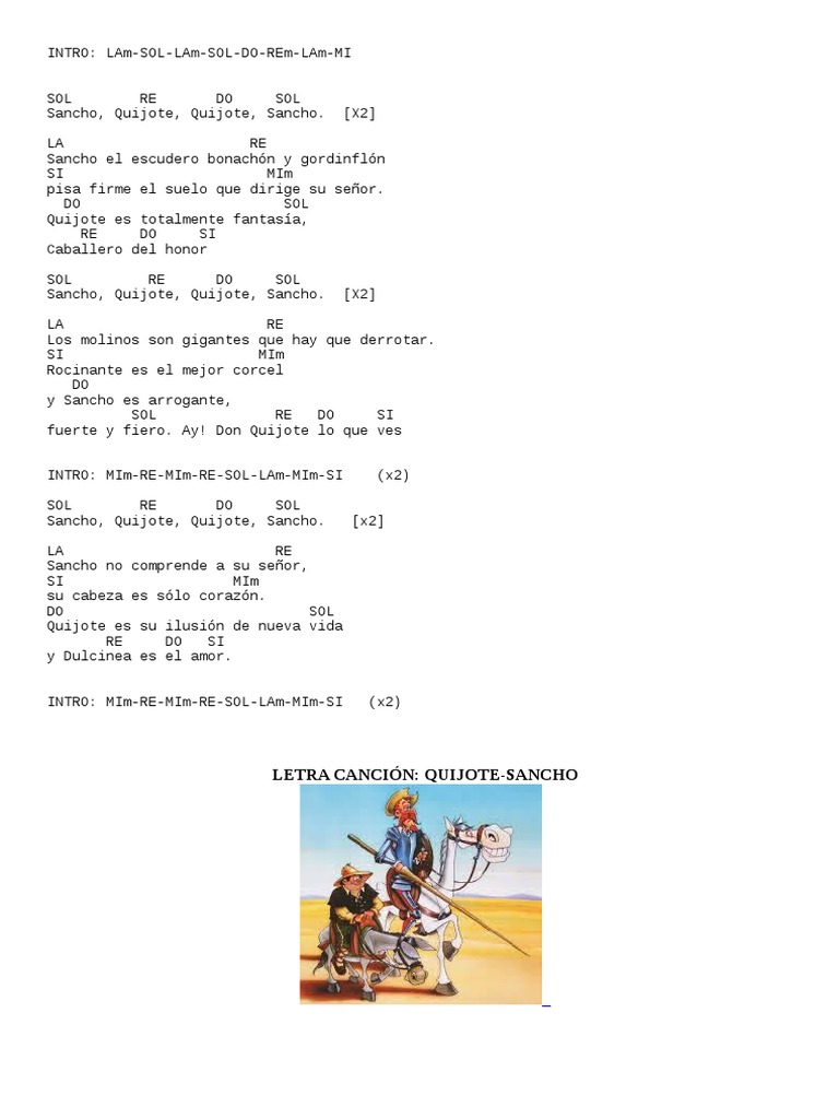 Botones Letra Quijote | PDF