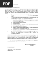 Special Power of Attorney Template | PDF | Power Of Attorney ...