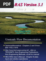 Hec Ras Modeling 1-D Boundary Conditions, Post Processing | PDF ...