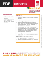 First Aid Flash Cards PDF | PDF | First Aid | Concussion