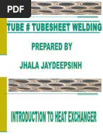 Tube to Tubesheet Joint Test Procedure | PDF | Welding | Construction