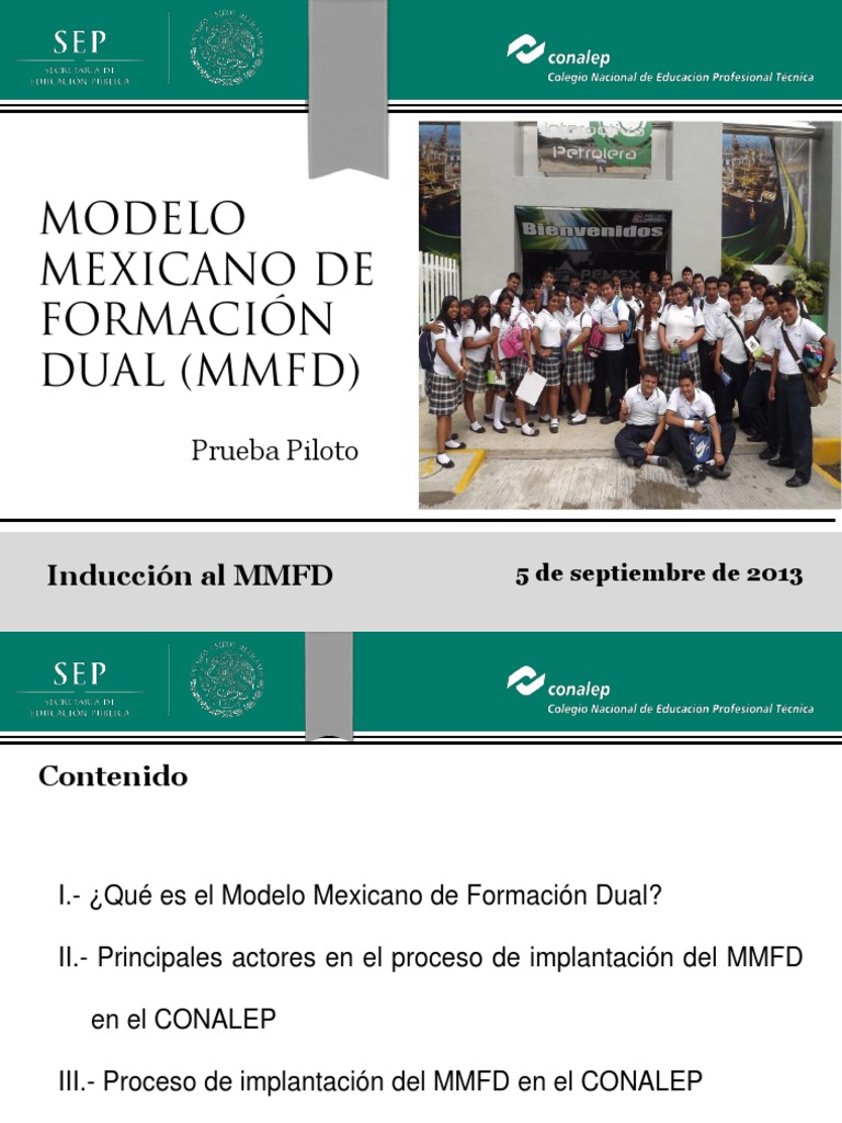 Modelo Mexicano de Formación Dual | PDF | Educación Secundaria | México