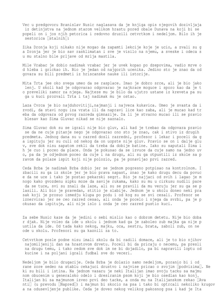 Hajduci Prepricano | PDF