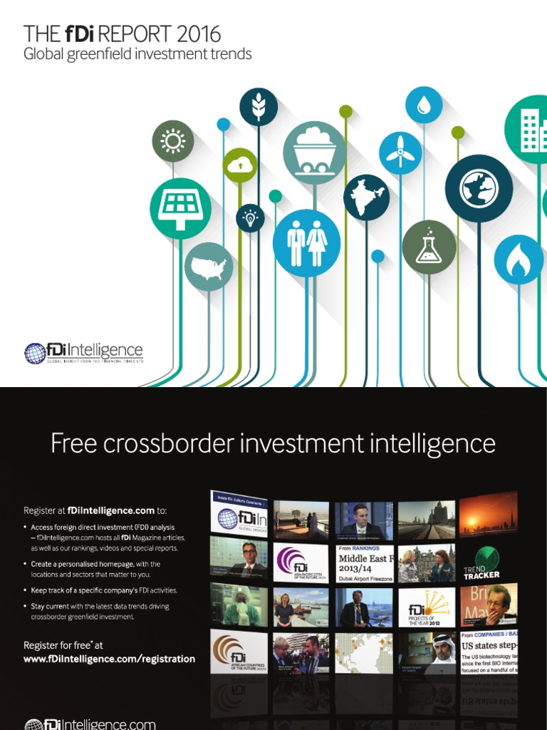 The FDi Report 2016 | PDF | Foreign Direct Investment | Economies