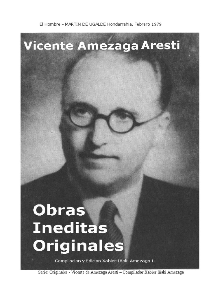 El Hombre - Martin de Ugalde Febrero 1979 | PDF | Vascos | Idiomas