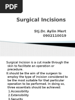 Types of Surgical Incision | PDF