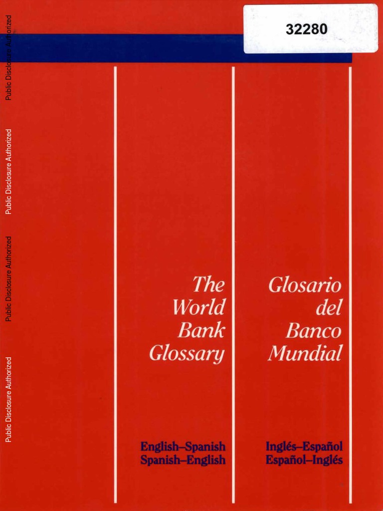 World Bank Glossary | PDF | Accrual | Loans