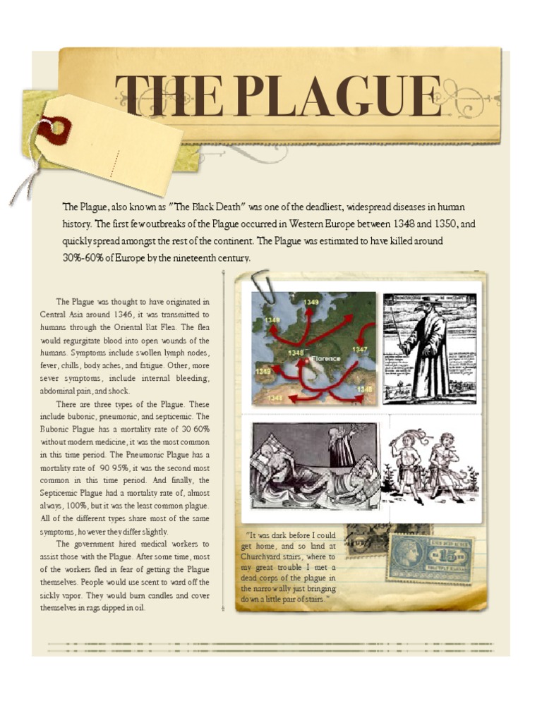 The Deadly Impact of The Plague | PDF