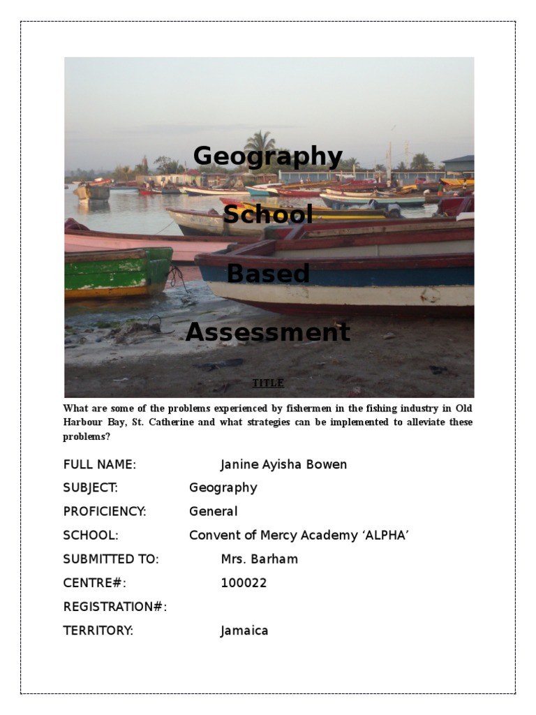 Janine Geography Sba | PDF | Coral Reef | Overfishing