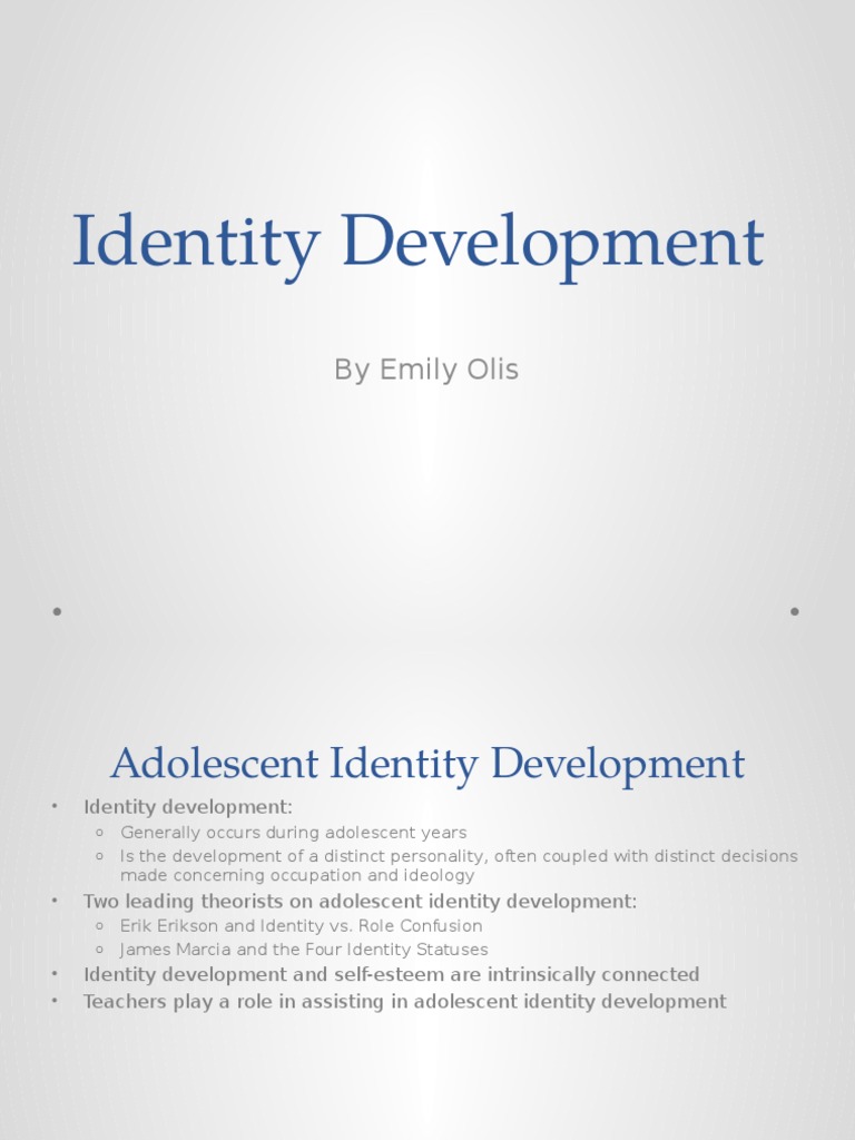 Marcia's Four Identity Statuses Explained | PDF | Identity (Social ...