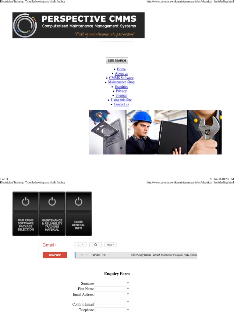 Electrician Training - Troubleshooting and Fault Finding | PDF | Troubleshooting | Electrician