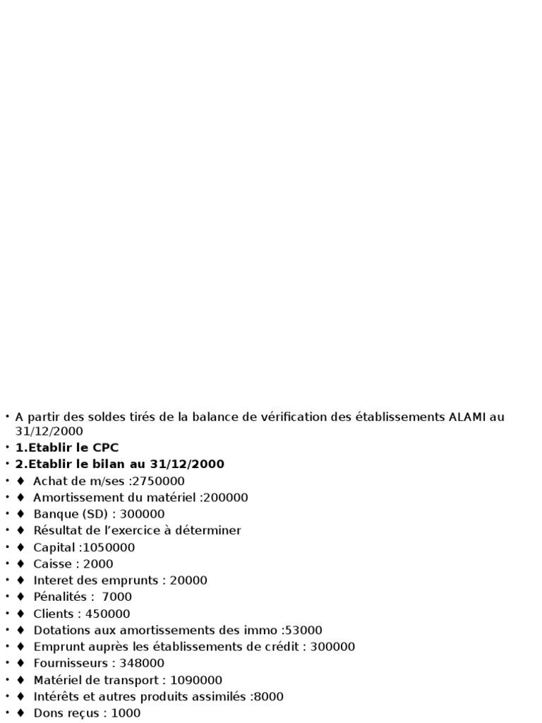 Exercice Compta s2 | PDF | Facture | Banques