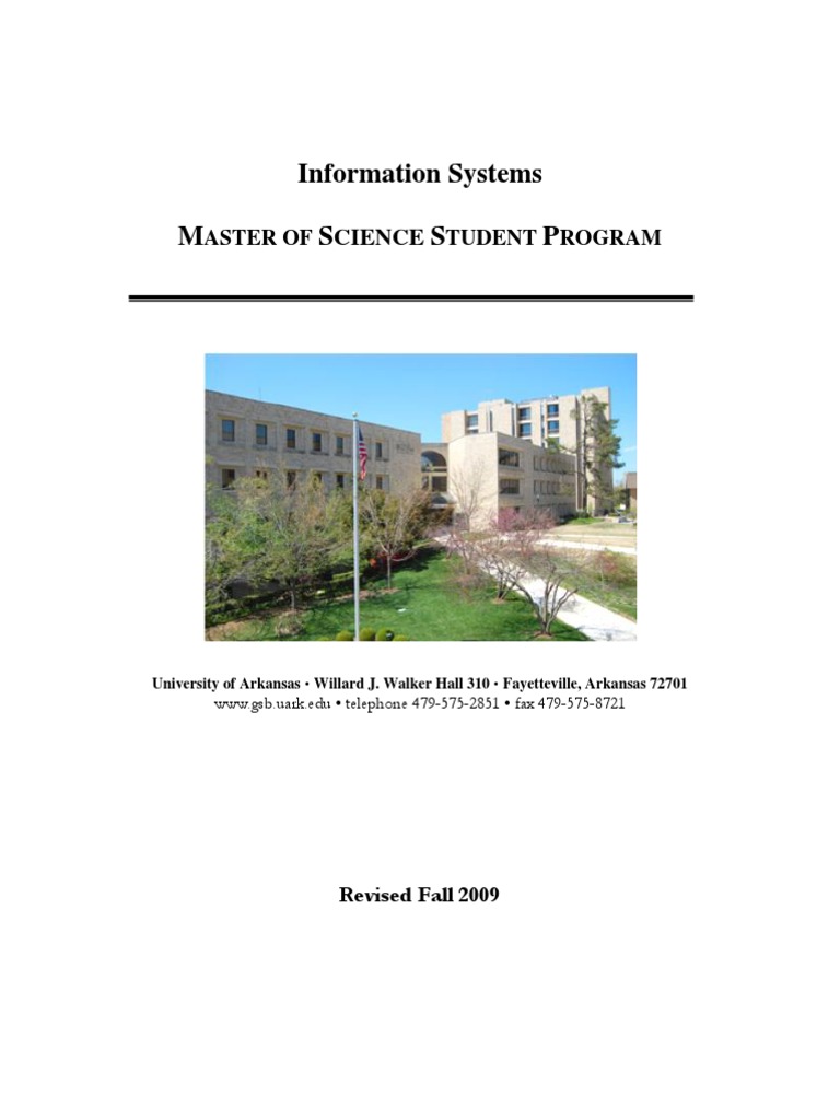 Information Systems M S S P: Cience | PDF