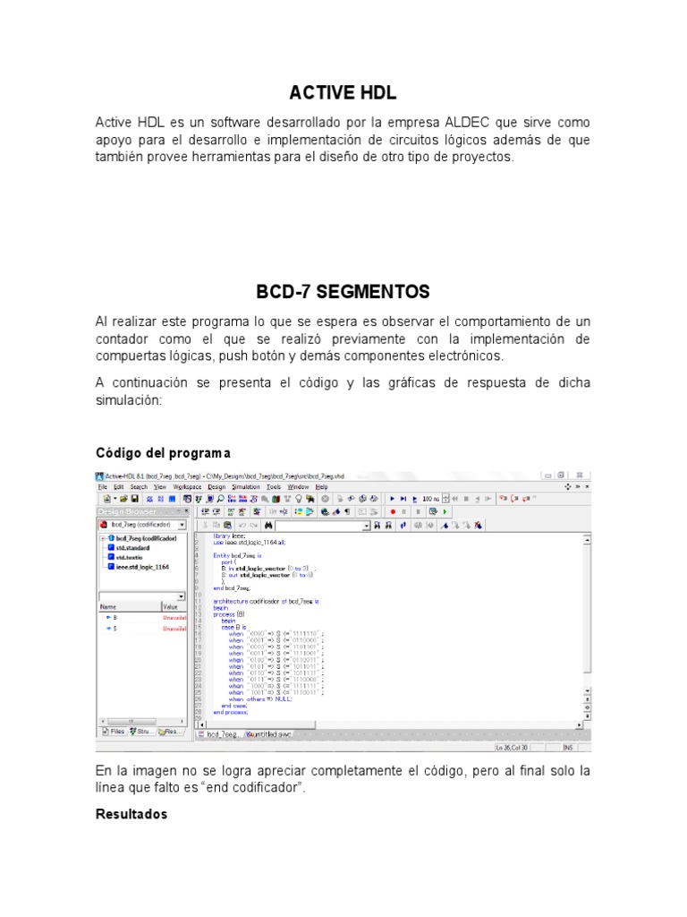 Active HDL (Ejemplo Codigo) | PDF