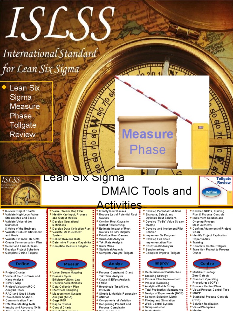 LSS Measure Tollgate Templates | PDF | Standard Deviation | Lean ...