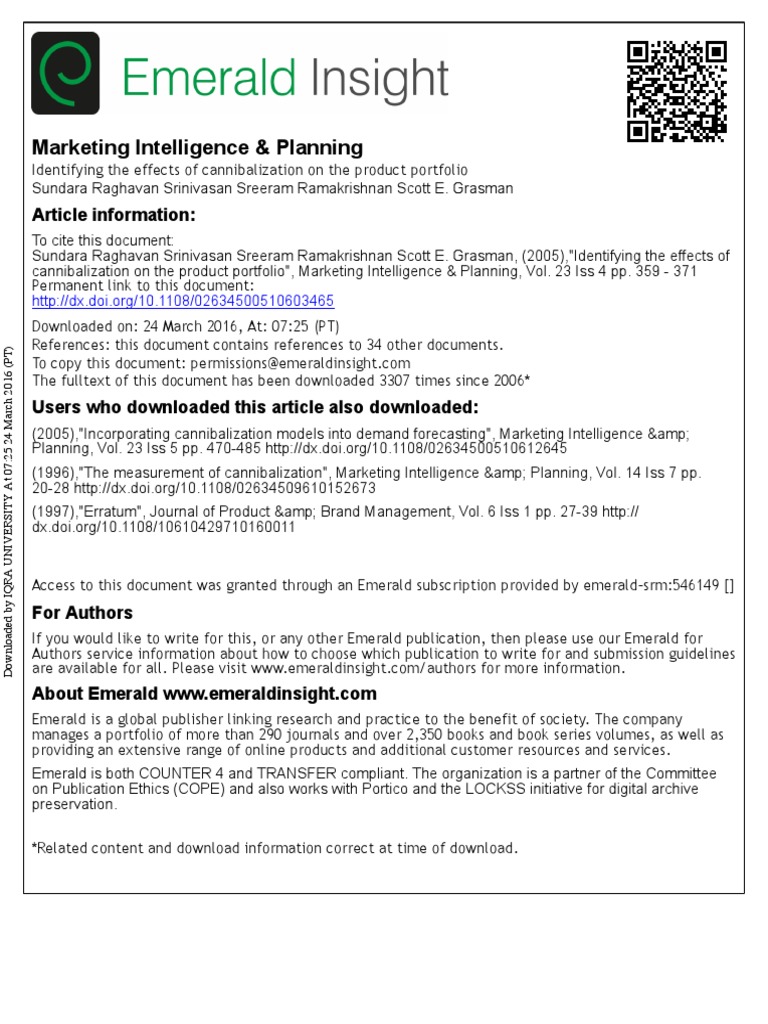 Research Paper | PDF | Product (Business) | Forecasting