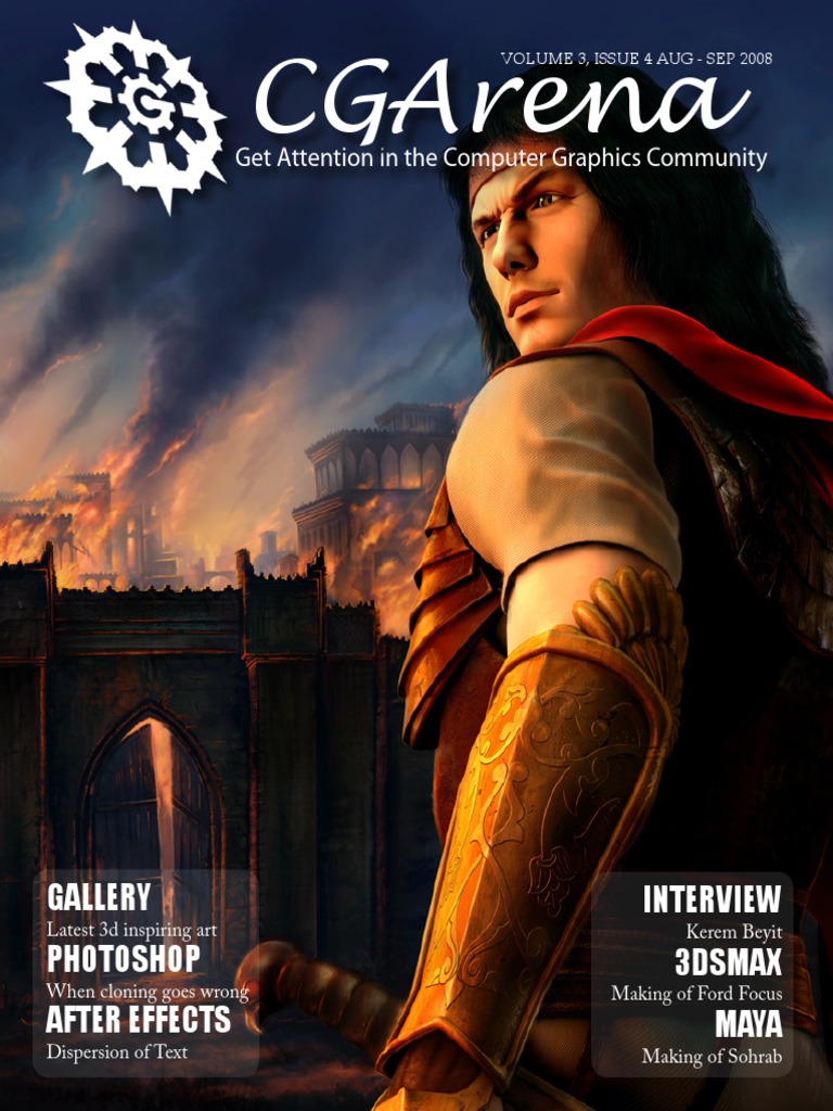 Cgarena: Photoshop After Effects 3dsmax Gallery Interview Maya | PDF ...