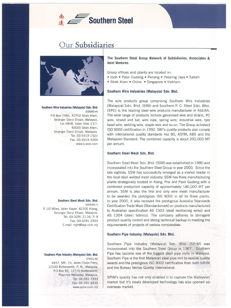 Southern Steel Catalogue | PDF