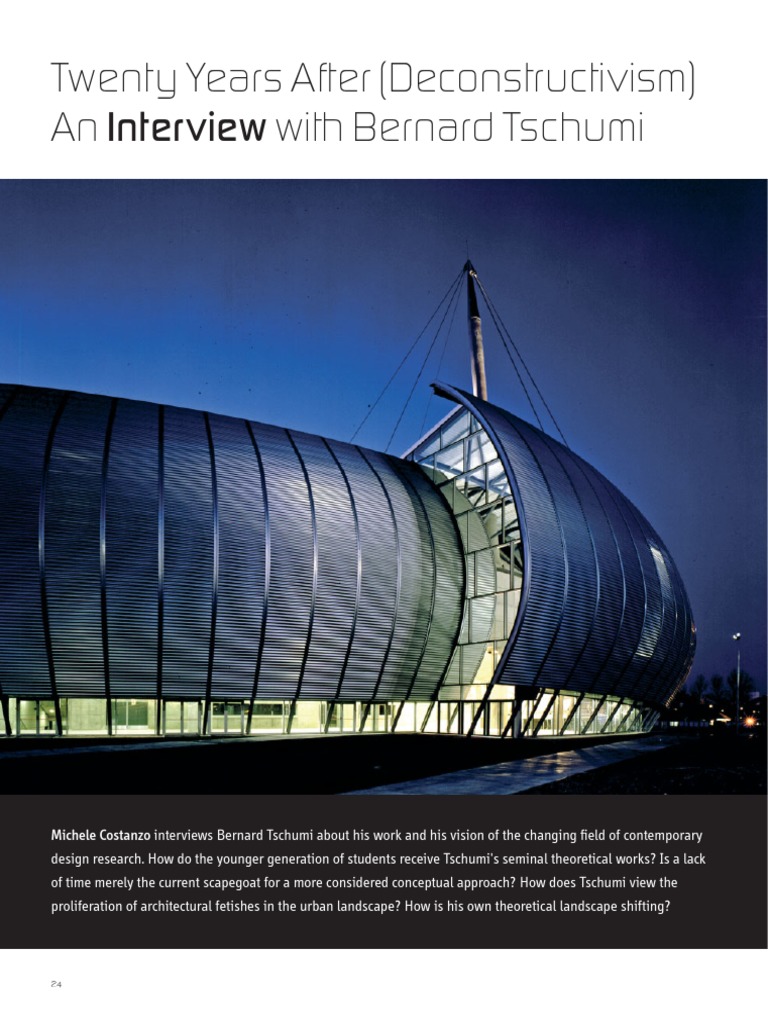 Twenty Years After (Deconstructivism) PDF | PDF | Theory | Museum