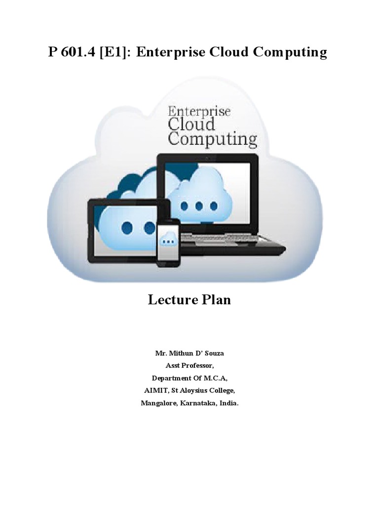 Enterprise Cloud Computing | PDF | Software As A Service | Cloud Computing