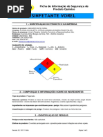 FISPQ de Detergente Neutro | PDF | Embalagem e rotulagem | Águas residuais
