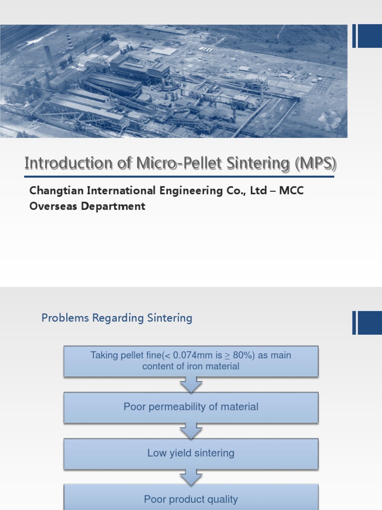 Micro Pellet Sintering Method-CIE 20150414 | PDF | Materials | Industries