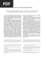 WAI - Work Ability Index - WAI - Online (English) | PDF | Questionnaire ...