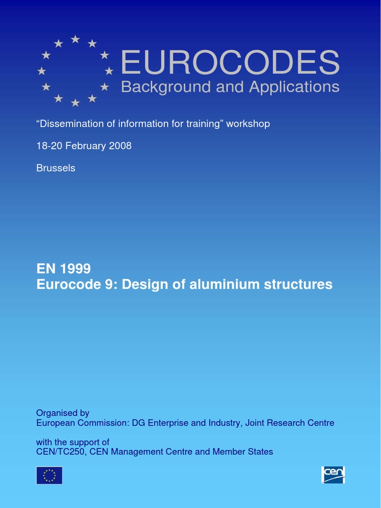 Exposicion Sobre Eurocode 9 - Design of Aluminium Structures (En 1999 ...
