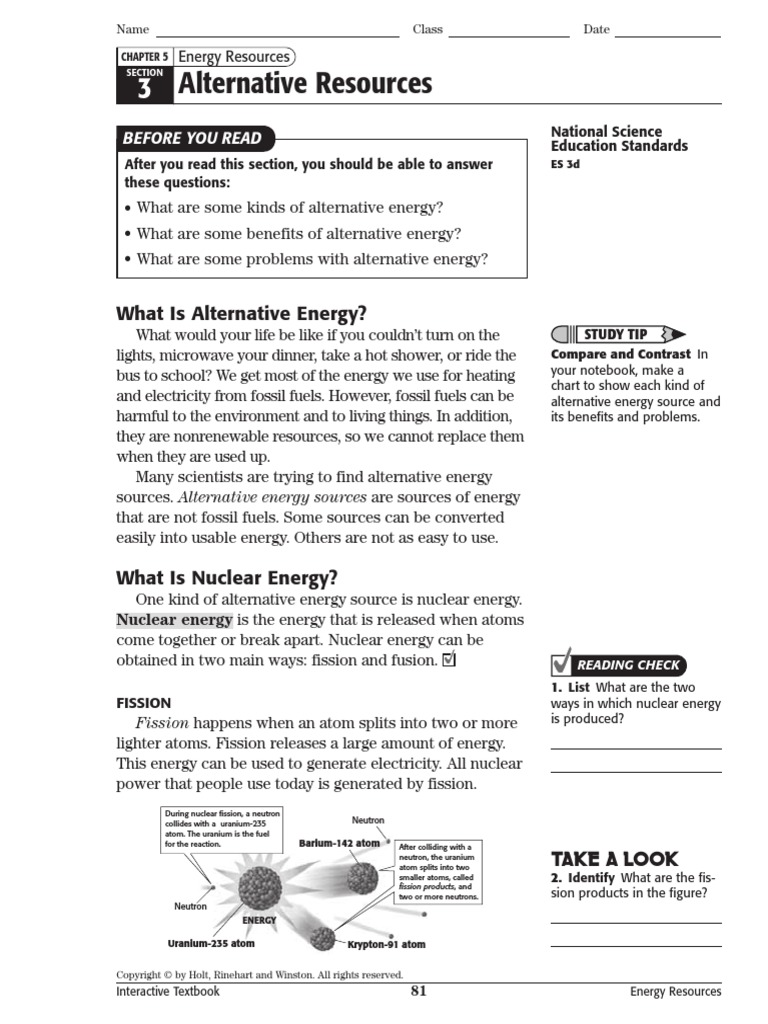 Alternative Energy | PDF | Nuclear Fission | Neutron