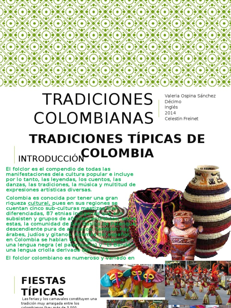 tradiciones colombianas | Carnaval | Colombia