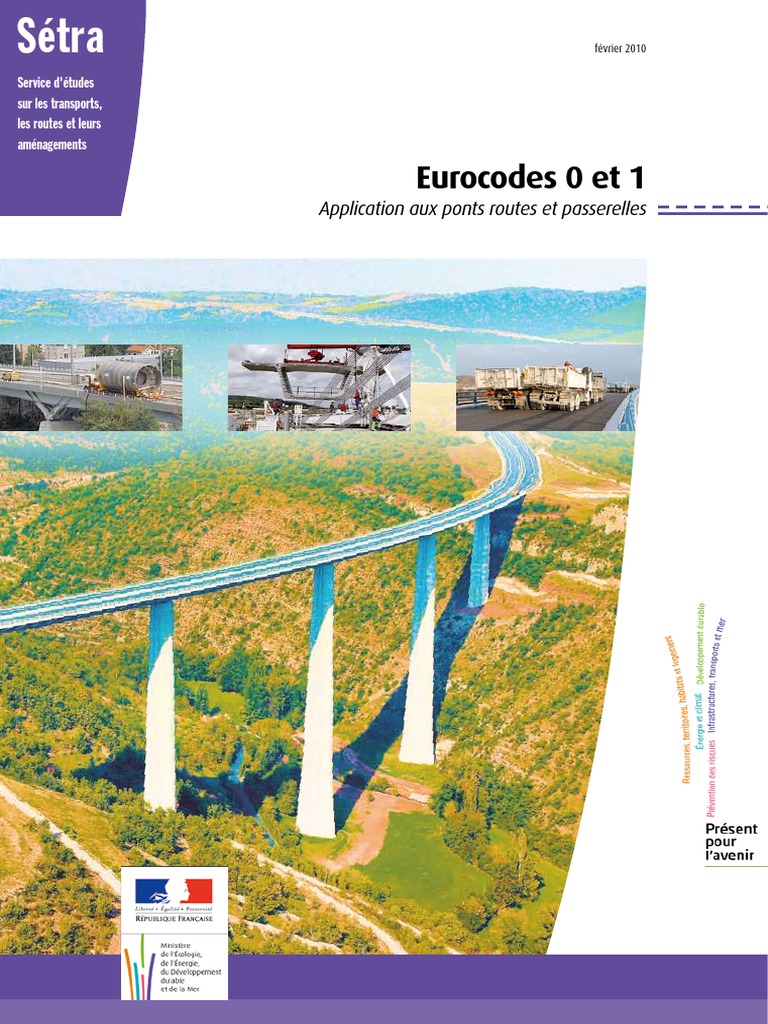 Eurocodes 0 Et 1 - Application Aux Ponts Routes Et Passerelles | Béton ...