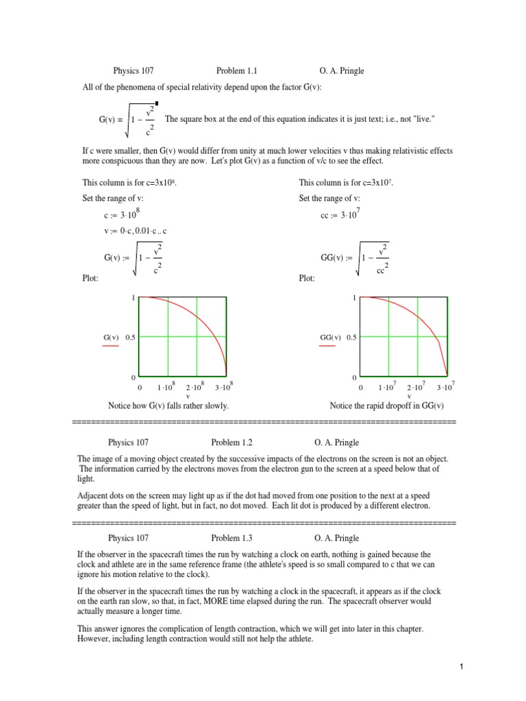 Solution of Chapter 01 of Modern Physics | PDF | Electronvolt | Trigonometric Functions